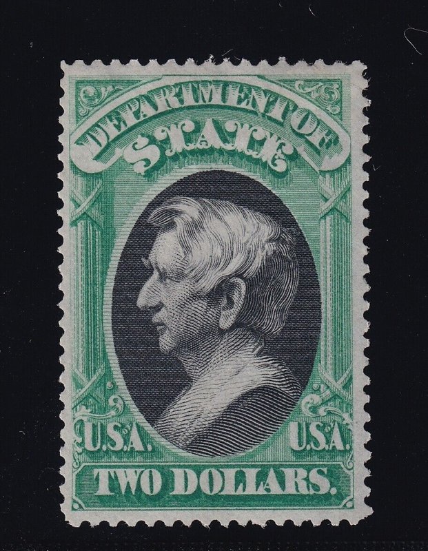 O68 Rare VF+ original gum mint previously hinged nice color cv $1800 ...