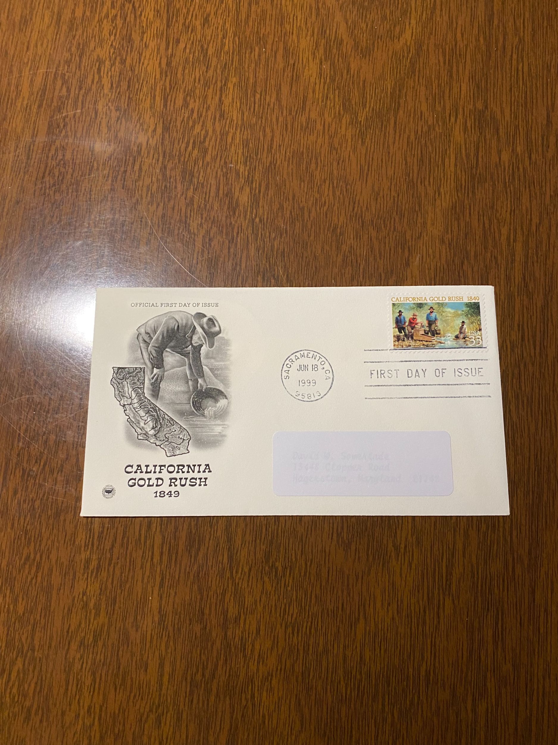 U.S. Scott #3316 California Gold Rush PCS First Day Cover | United ...