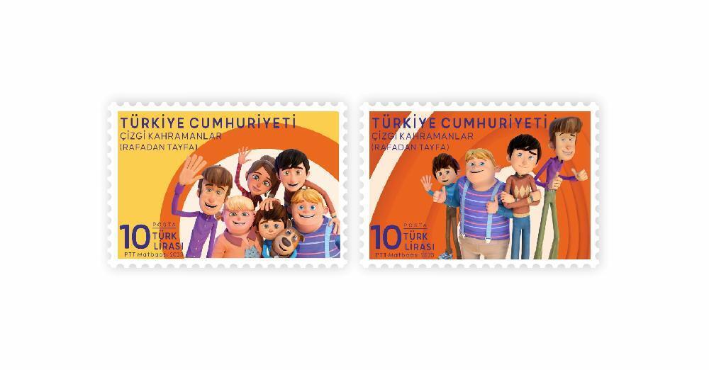 Turkey/2023 - Cartoon Heroes (Rafadan Tayfa), MNH | Europe - Turkey ...