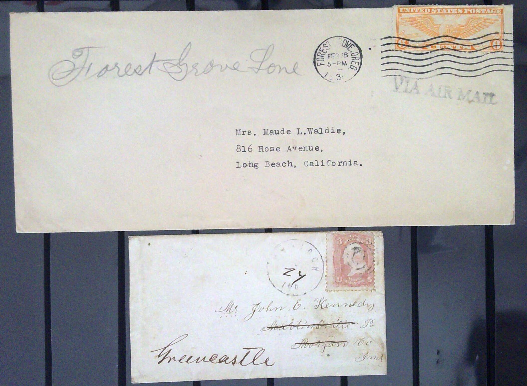 Postal Cards & Covers lot - US | United States, General Issue Stamp ...