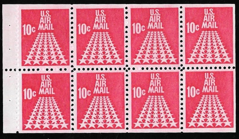 C72B 10 cents 50 star runway pane Stamp mint OG NH VF | United States ...