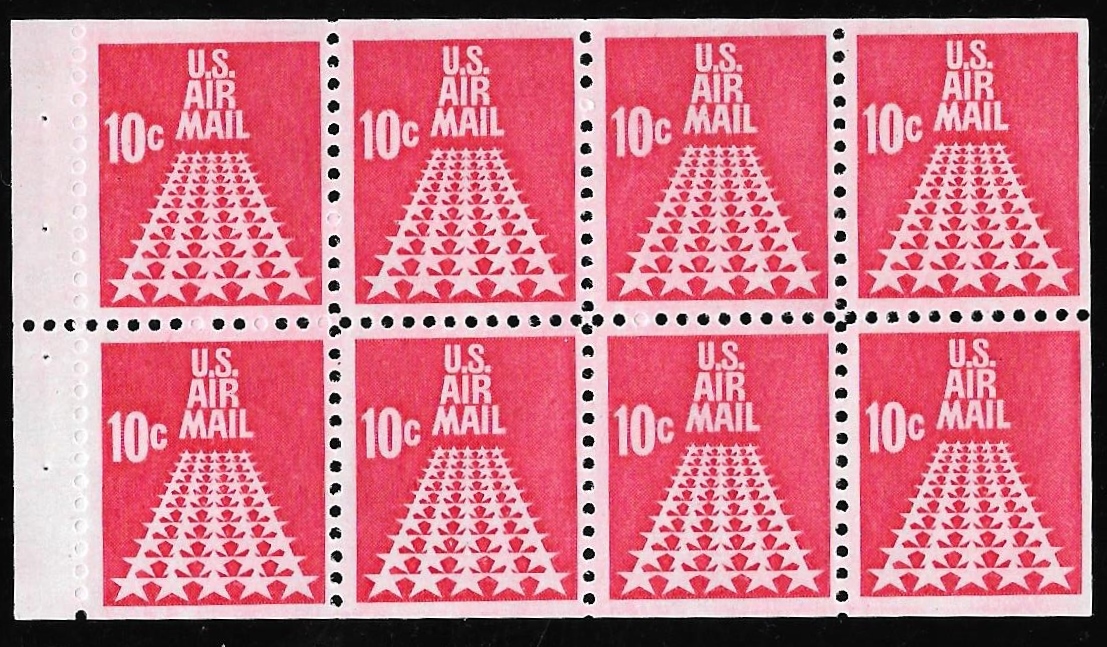 C72B 10 cents 50 star runway pane Stamp mint OG NH VF | United States ...