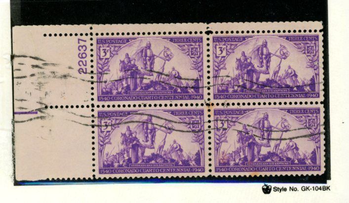 PKStamps - USA - 898 - Used - Plate Block - (B120-117 | United States ...