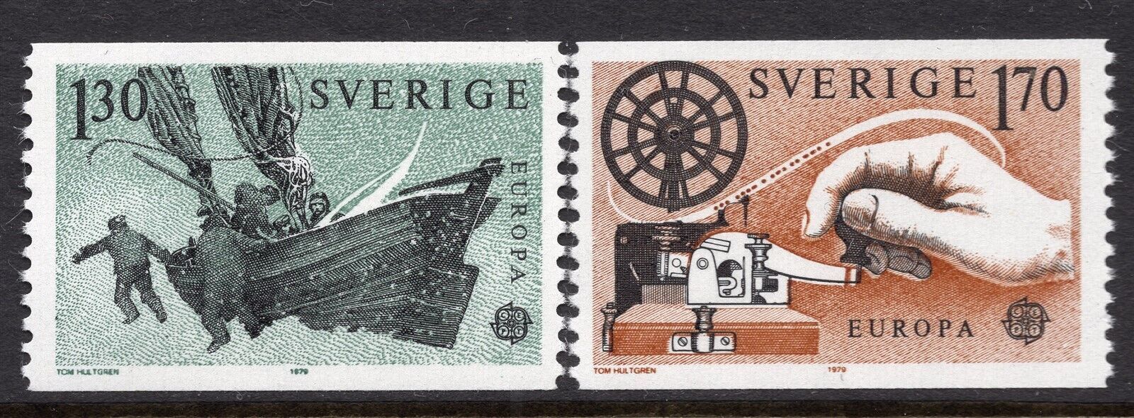 EUROPA CEPT 1979 - Sweden - Post and Telecommunications - MNH Set ...