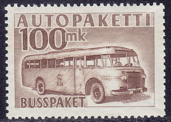 Finland - 1958 - Scott #Q9 - MNH - Parcel Post Bus | Europe - Finland ...