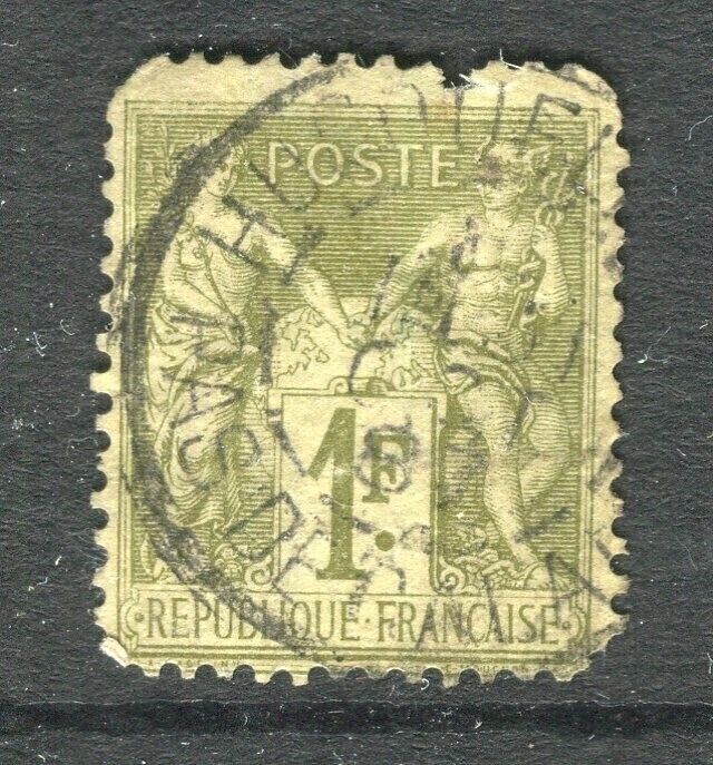 FRANCE; 1880s classic SAGE issue fine used 1Fr. value | Europe - France ...