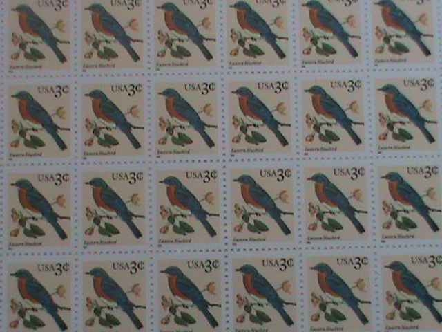 UNITED STATES STAMP:1996-SC#3033 EASTERN BLUE BIRDS-STAMPS MINT FULL ...