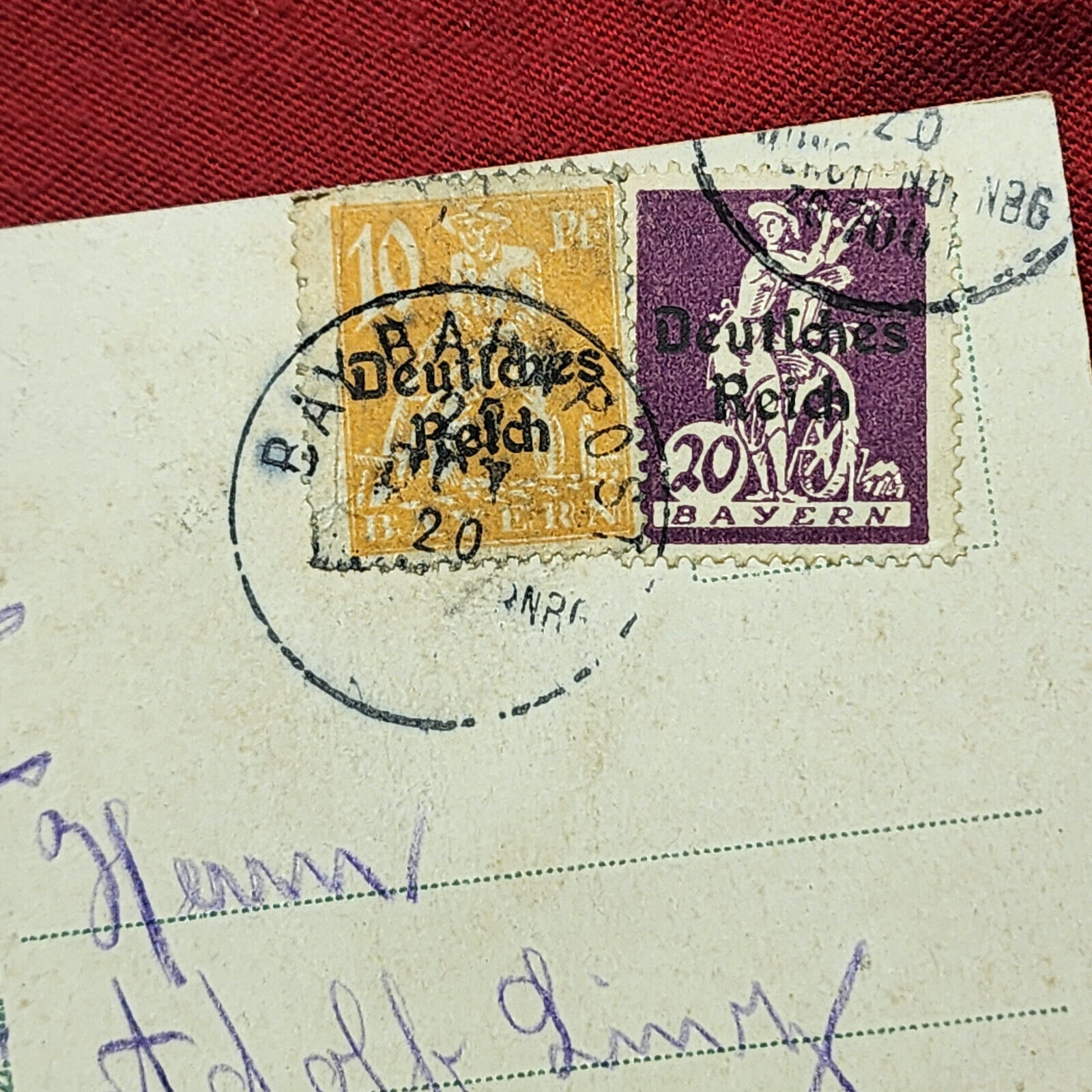 WW1 WWI Imperial German Deutsche Reich Postcard MUNCHEN Bayern ...