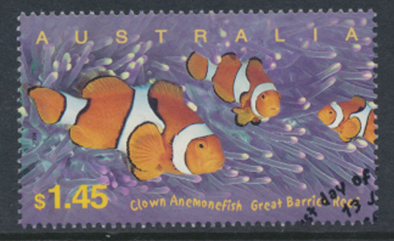 Australia SG 2401 SC# 2258 Used with FD cancel Fish see details scan ...