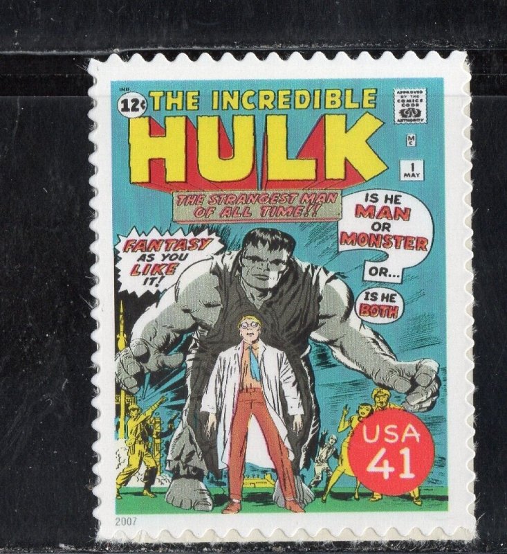 4159L * HULK * MARVEL COMICS * US Postage Stamp MNH | United States ...