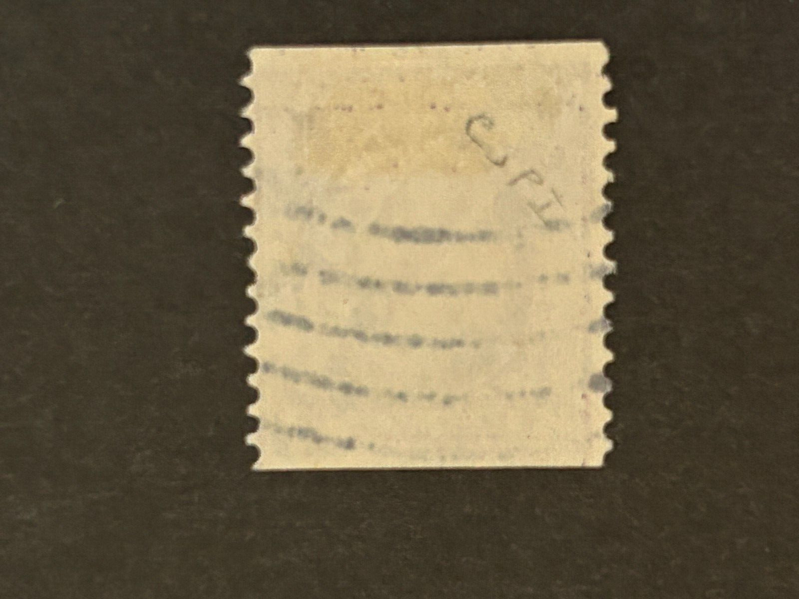 Scott 389 Orangeburg Used Coil Stamp with Clear APS Cert SCV $10,000 ...