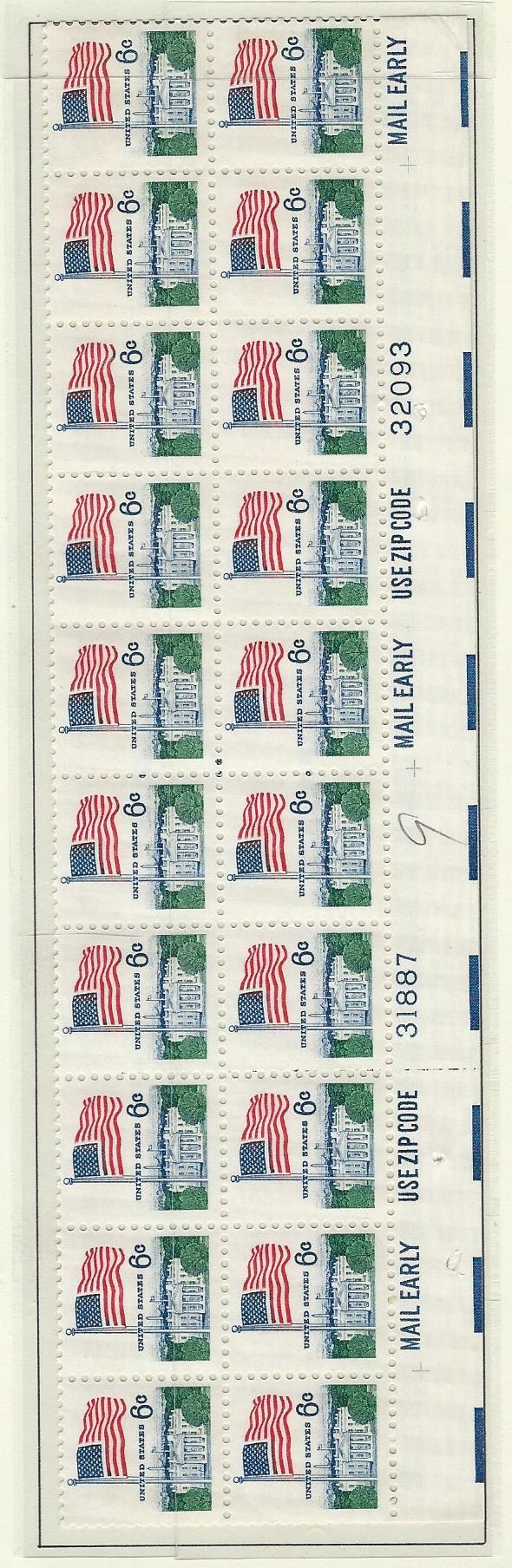 United States Plate Block OF 20 mnh SC 1338d | United States, General ...