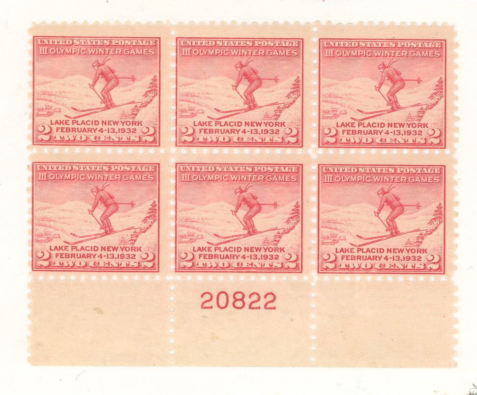 United States #716 Plate Block | United States, General Issue Stamp ...