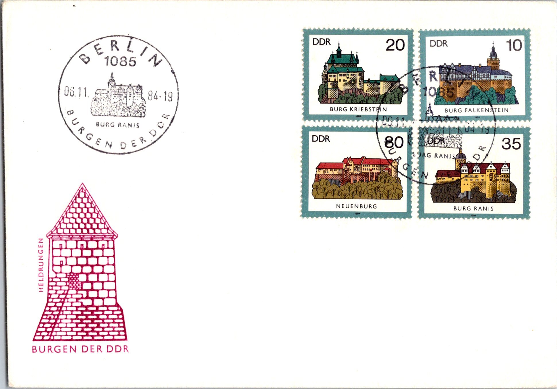 Germany D.D.R., Architecture, Worldwide First Day Cover | Europe ...