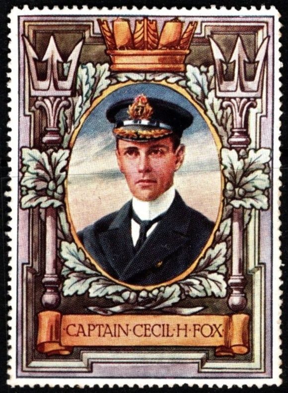 1915 Great Britain Poster Stamp Lord Roberts Memorial Fund For Disabled ...