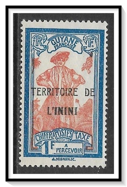 Inini #J7 Postage Due NG | Europe - France & Colonies, Postage Due ...