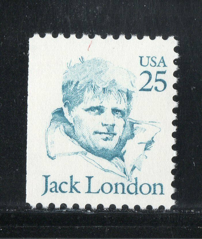 2182a * JACK LONDON * U.S. Postage Stamp Booklet Single MNH / HipStamp
