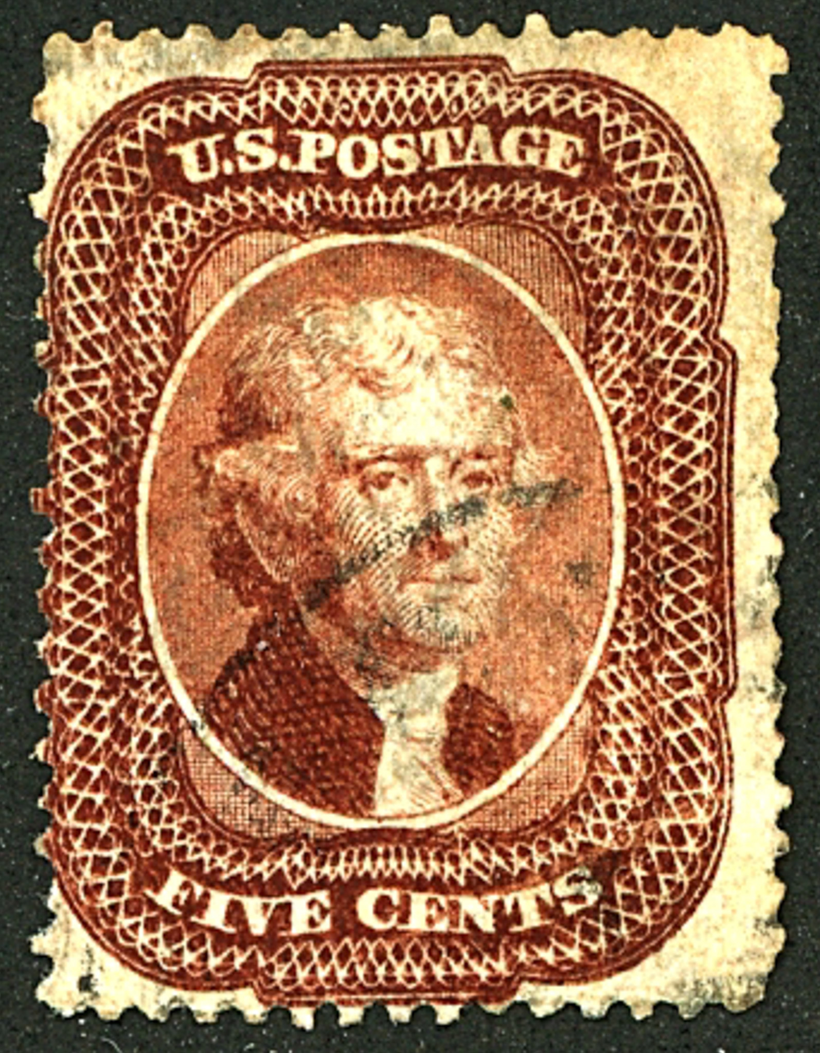 U.S. #28 USED | United States, General Issue Stamp / HipStamp