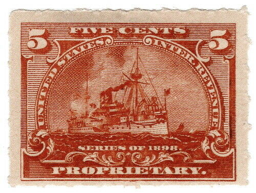 (I.B) US Revenue : Proprietary 5c | United States, Stamp / HipStamp