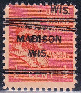 Precancel - DLE - Madison, WI PSS 246 Double - Prexie Issue | United ...