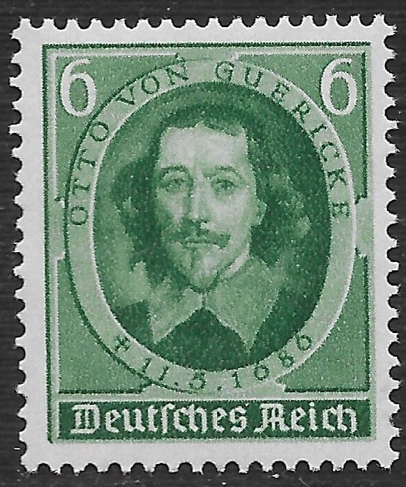 Germany #472 6pf Otto von Guericke ~ MNH | Europe - Germany & Colonies ...