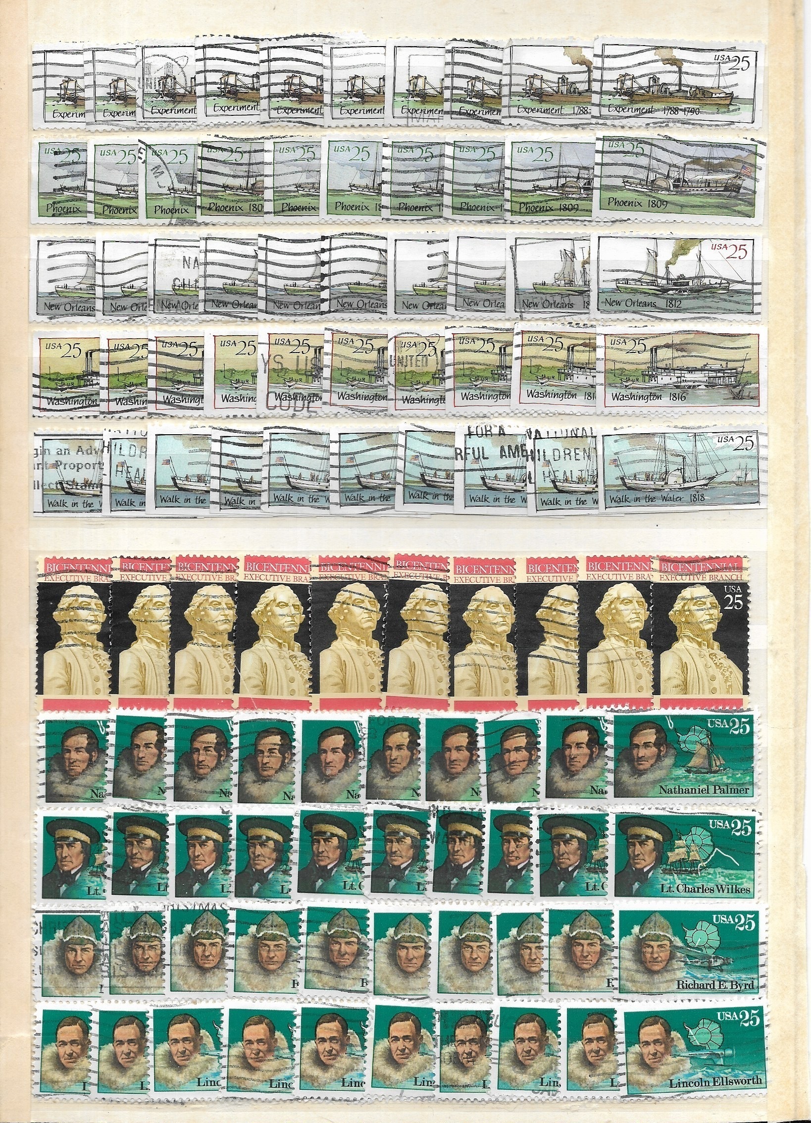 U.S. For Packet Maker Accumulation 510 1980's and 90's Stamps C.V ...