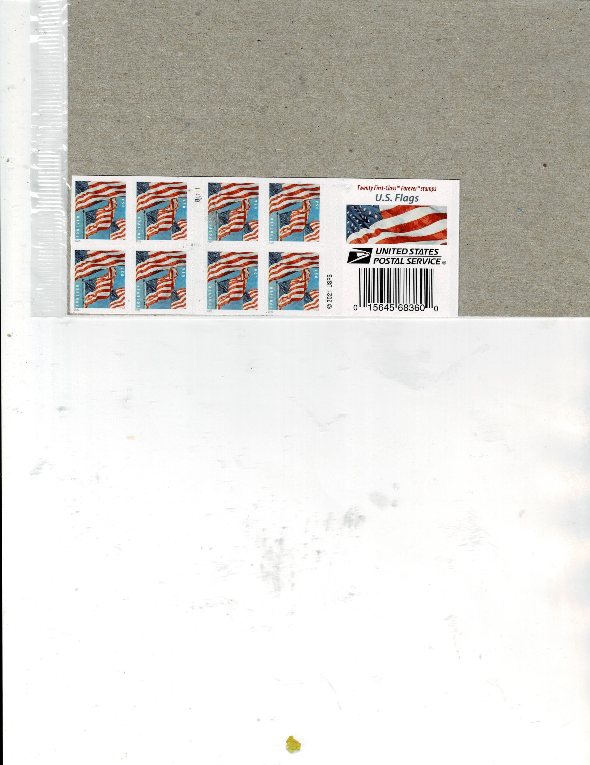 Flag 2021 Forever US Postage Booklet #5658a B1111 VF MN | United States ...