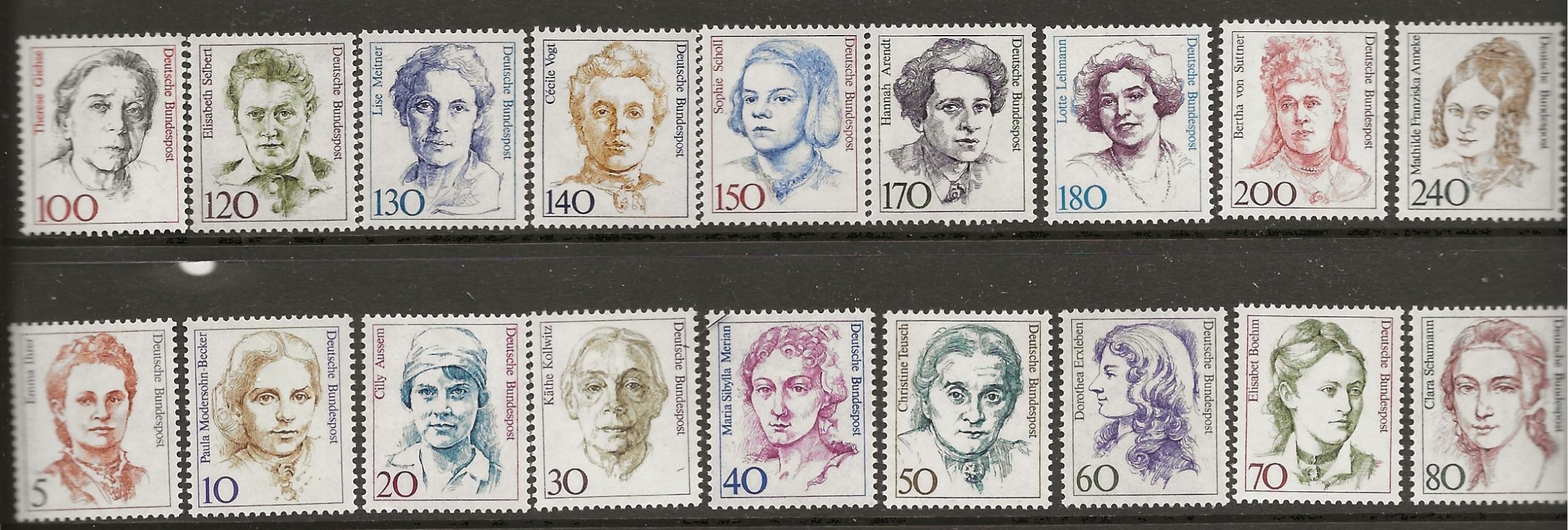 Germany SC # 1475 - 94a MNH | Europe - Germany & Colonies - German ...