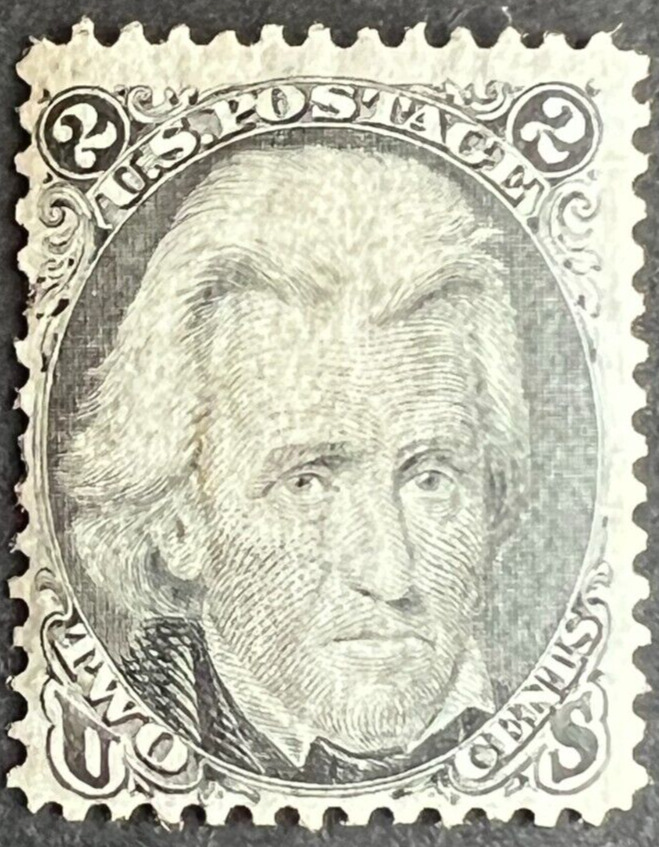 Scott#: 73 - Andrew Jackson 2¢ 1863 used single stamp w/2022 PSE cert ...