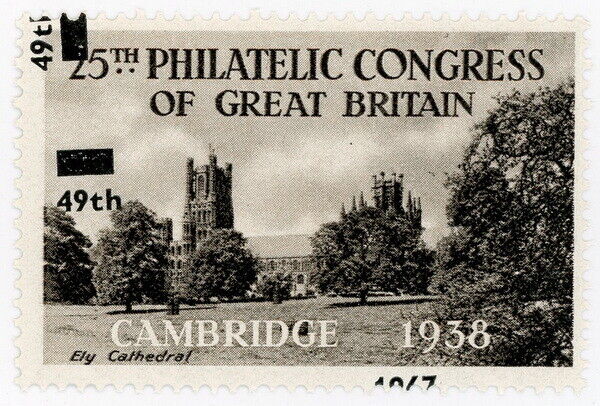 (I.B) Cinderella : 49th Philatelic Congress (Cambridge 1967) Ely ...