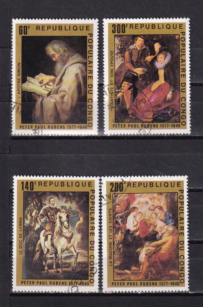 LI07 Congo 1978 The 400th Anniversary of the Birth of Peter Paul Rubens ...