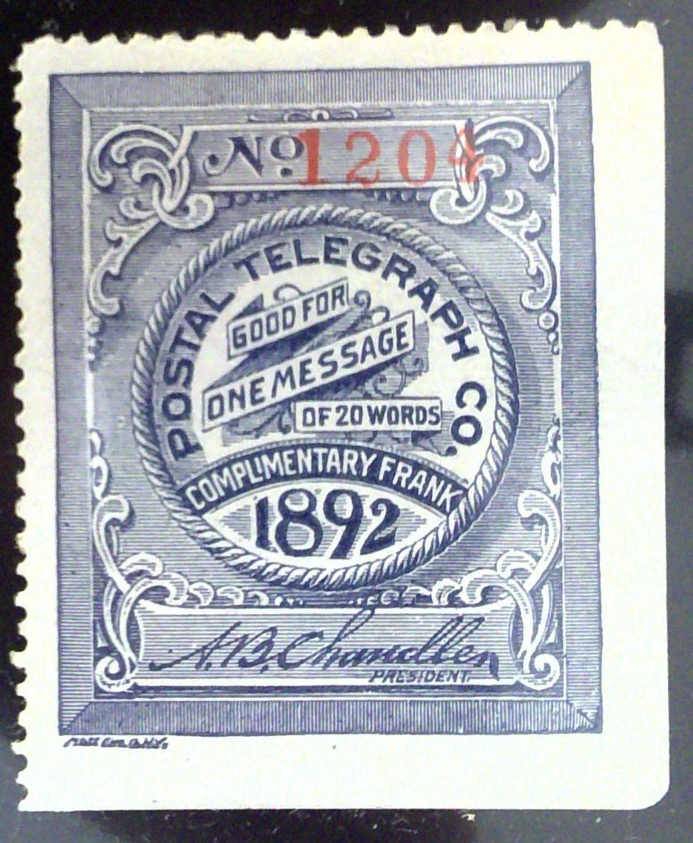 Scott #15T6 - Gray Lilac - OG HR - Telegraph Stamp - Tiny Thin - 1892 ...