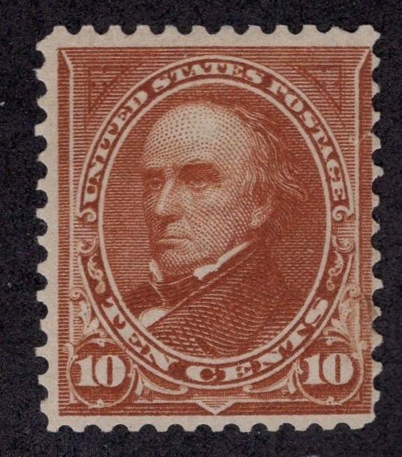 US #283 Ten Cent Webster *Minor Fault* ~jm-0033 | United States ...