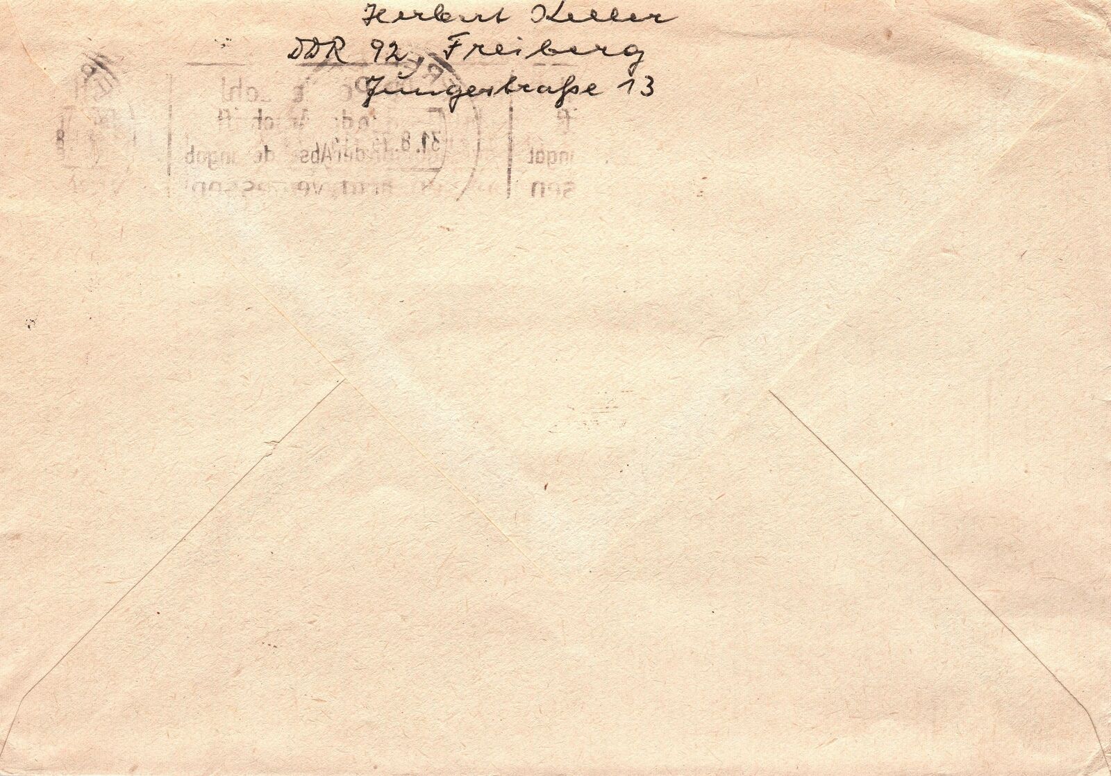 East Germany Scott 1484 MAP Pylon & Grid First DAY of Issue Slogan ...