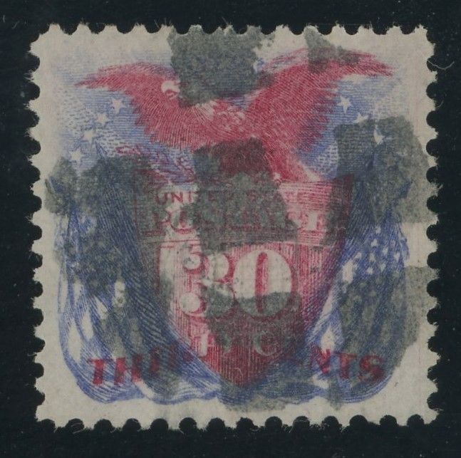 USA 121 - 30 cent Pictorial - Superb app used - PSE Certificate (reperf ...