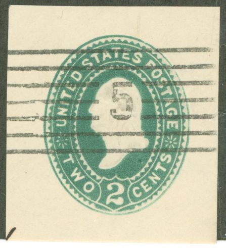 US U318 1887 used 2c George Washington single on white paper | United ...