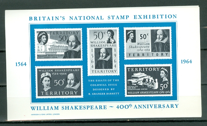 Great Britain "1964" Stamp Exhibition Souv. Sheet MNH | Great Britain ...