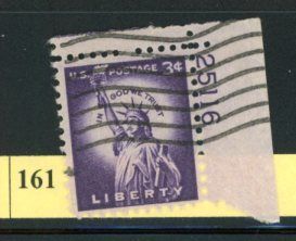 PKStamps - USA - 1035 - Used - Plate Number Single - #35-161 | United ...