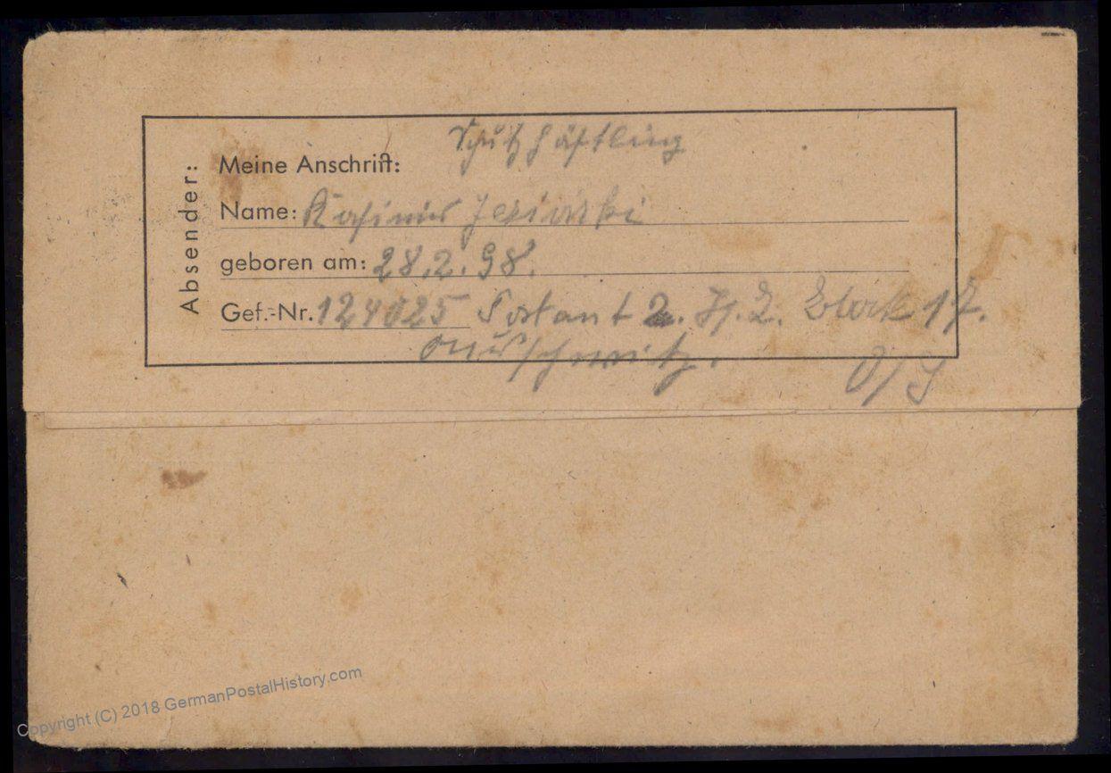 3rd Reich Germany Concentration Camp KL Auschwitz Camp Rules Prisoner ...