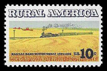 PCBstamps US #1506 10c Rural American - Wheat, MNH, (49) | United ...