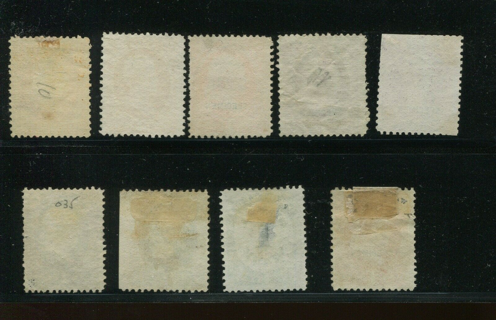 O1S//O83S Official Specimen Nice Lot of 9 Stamps Scott CV $425+ (Bx ...