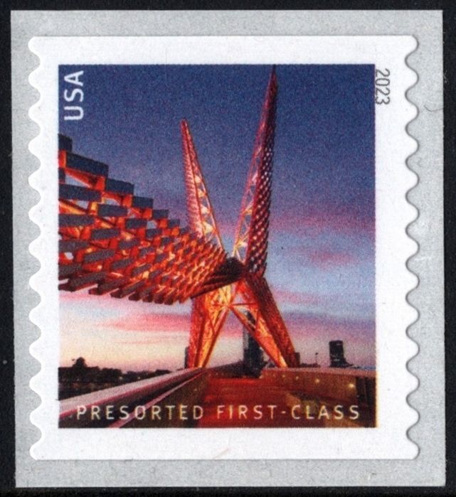 SC#5809 (Presorted First Class) Bridges: Skydance Bridge Coil Single ...