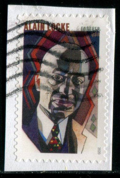 5474 US (55c) Voices of the Harlem Renaissance SA, used on paper ...