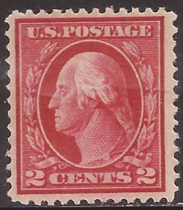 US Stamp - 1912 2c George Washington - Stamp - Perf 12, Wmk 190 VF MNH ...