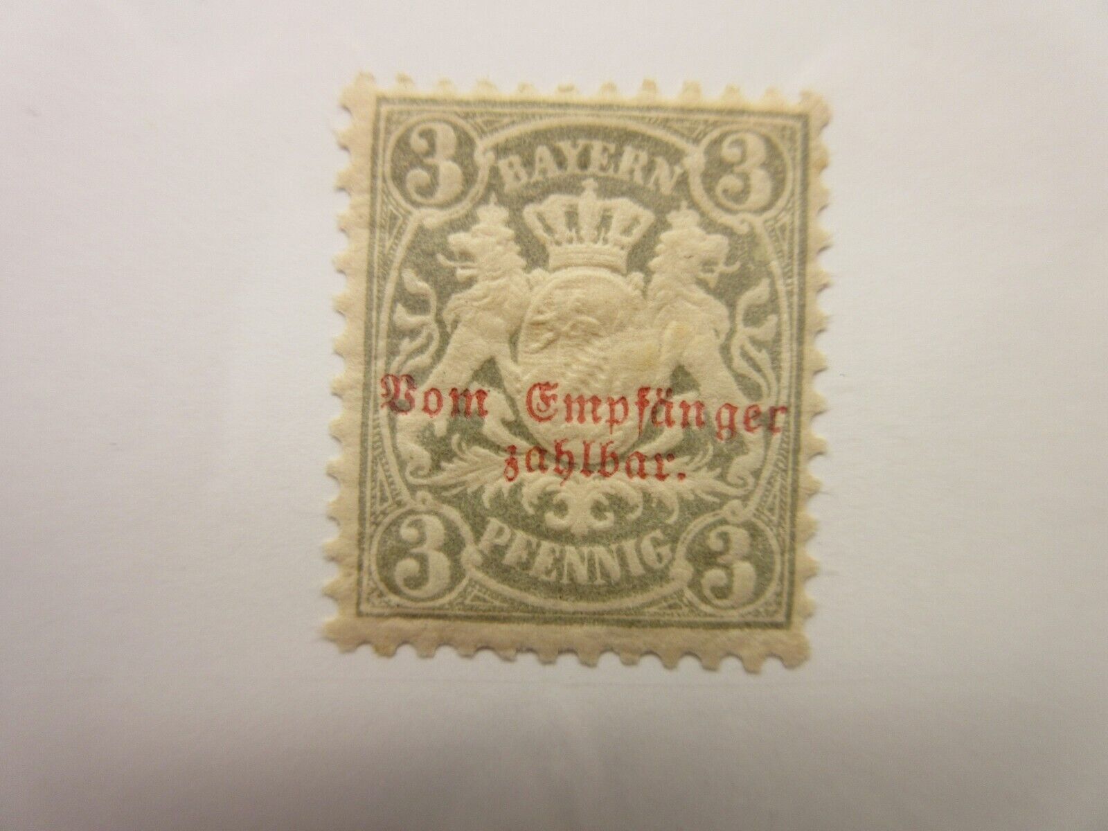 German States BAVARIA Scott J7 MINT HINGED Lot11 Cat $90 | Europe ...