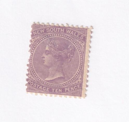 New South Wales # 51 MH Q/Victoria 10p CAT Value $55 | Australia ...
