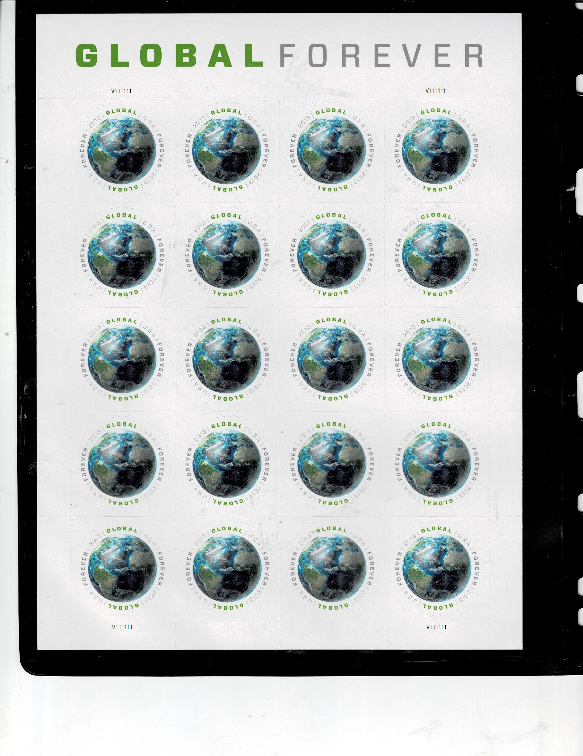 Global Earth Forever US Postage Sheet #4740 VF MNH | United States ...