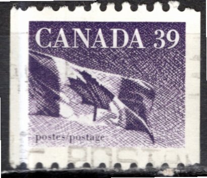 Canada; 1990: Sc. # 1194B: Used Perf. 10 Coil Single Stamp | Canada ...