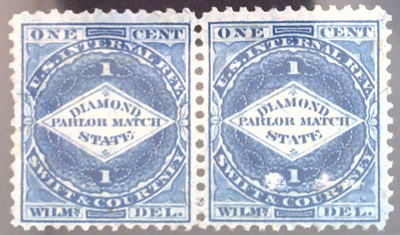 Scott #RO174b - 1c Blue - Silk Paper - Pair - Swift & Courtney ...