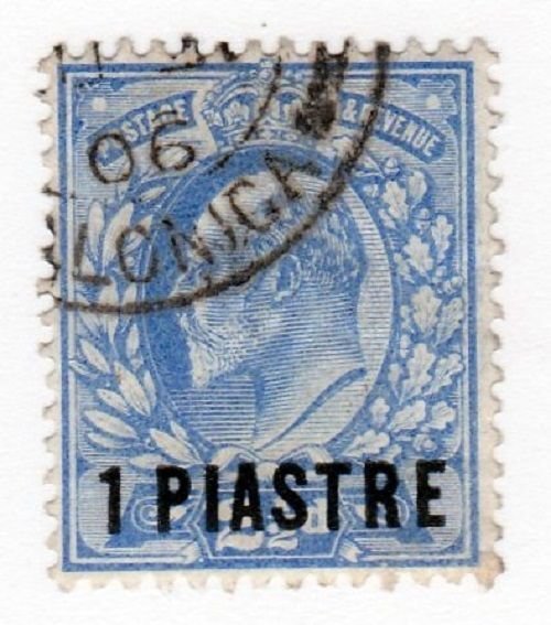 Great Britain - offices in Turkey stamp #39, used | Great Britain ... Great Britain - offices in Turkey stamp #39, used | Great Britain ...